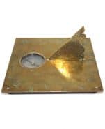 Sundial Silvered signed by “Macquart à Paris” | Antique scientific and ...